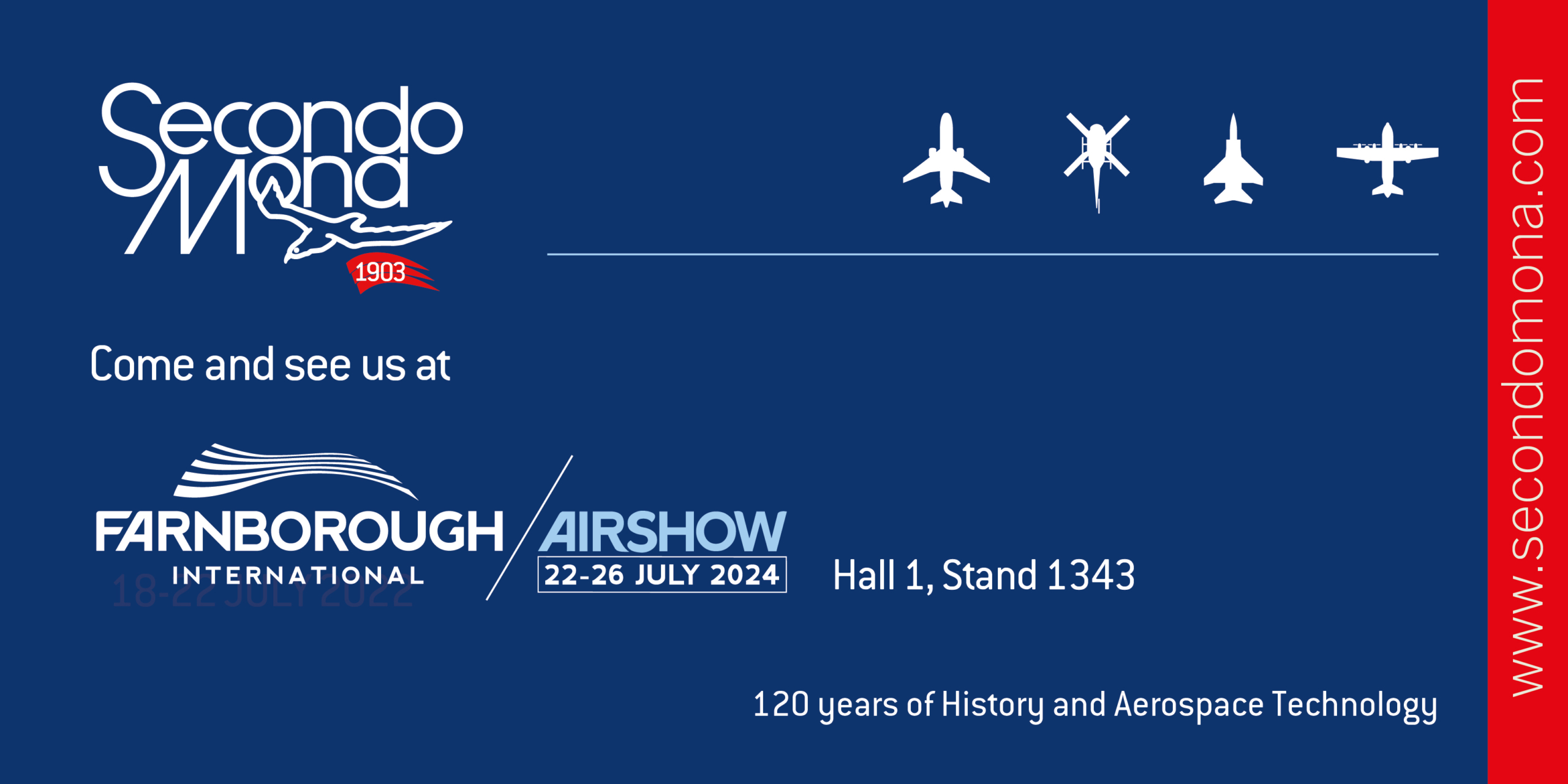 Farnborough AirShow 2024 - Secondo Mona